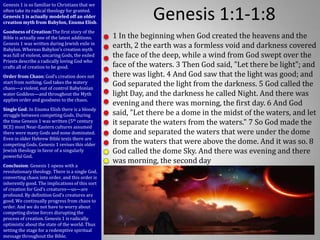 Genesis 1:1-8 | PPT