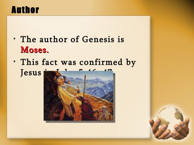 Genesis | PPT | Christianity | Religion & Spirituality