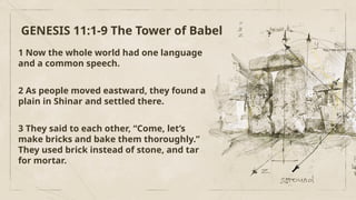 GENESIS 11:1-9 (The Tower of Babel).pptx