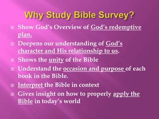 G E N E S I S = Bible Survey | PPTX