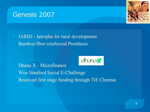 Genesis Presentation | PPT