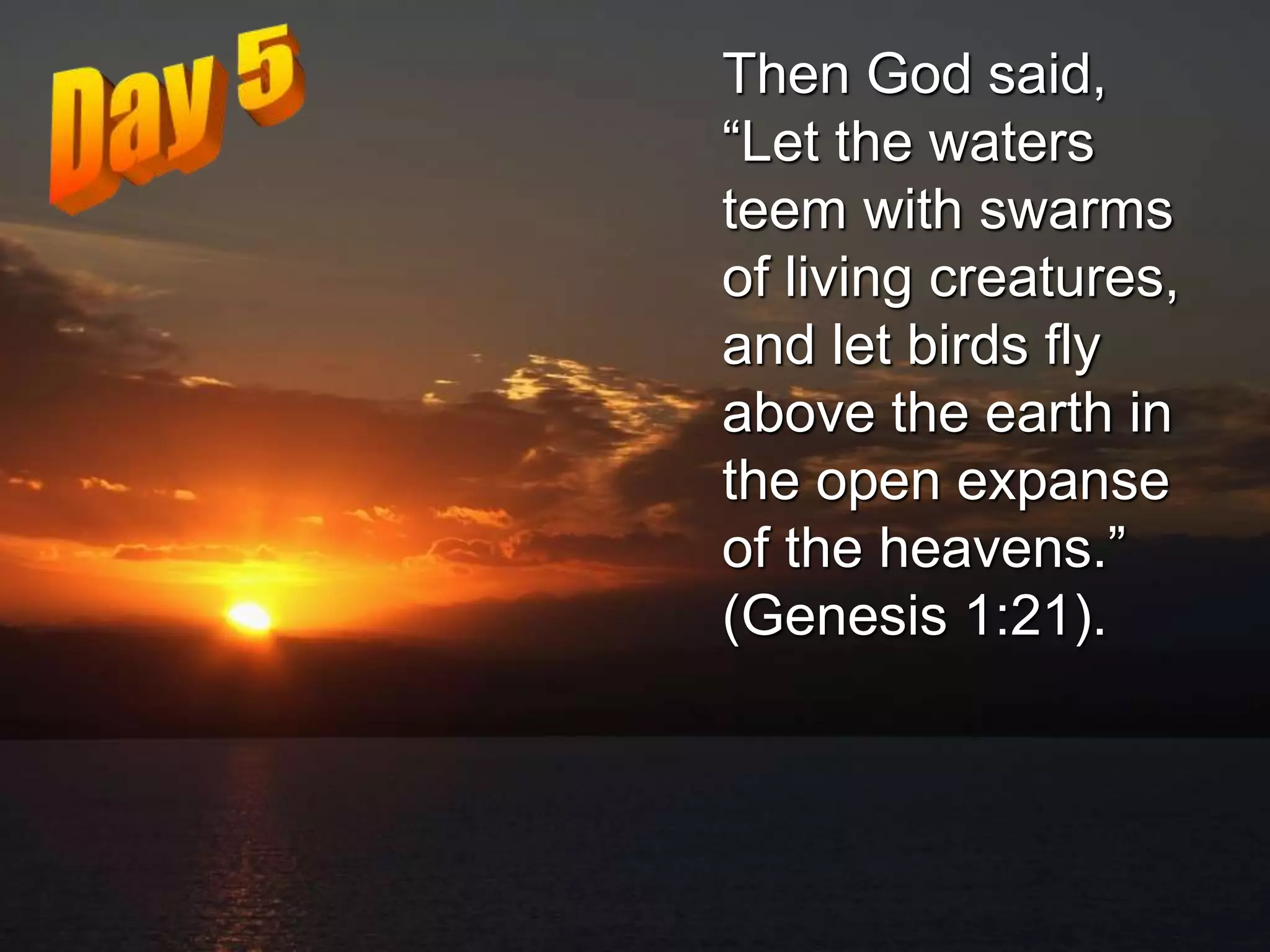 Genesis 01 six days of creation | PPT