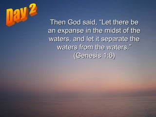 Genesis 1_six days of creation by Dr. Venkat Potana | PPT