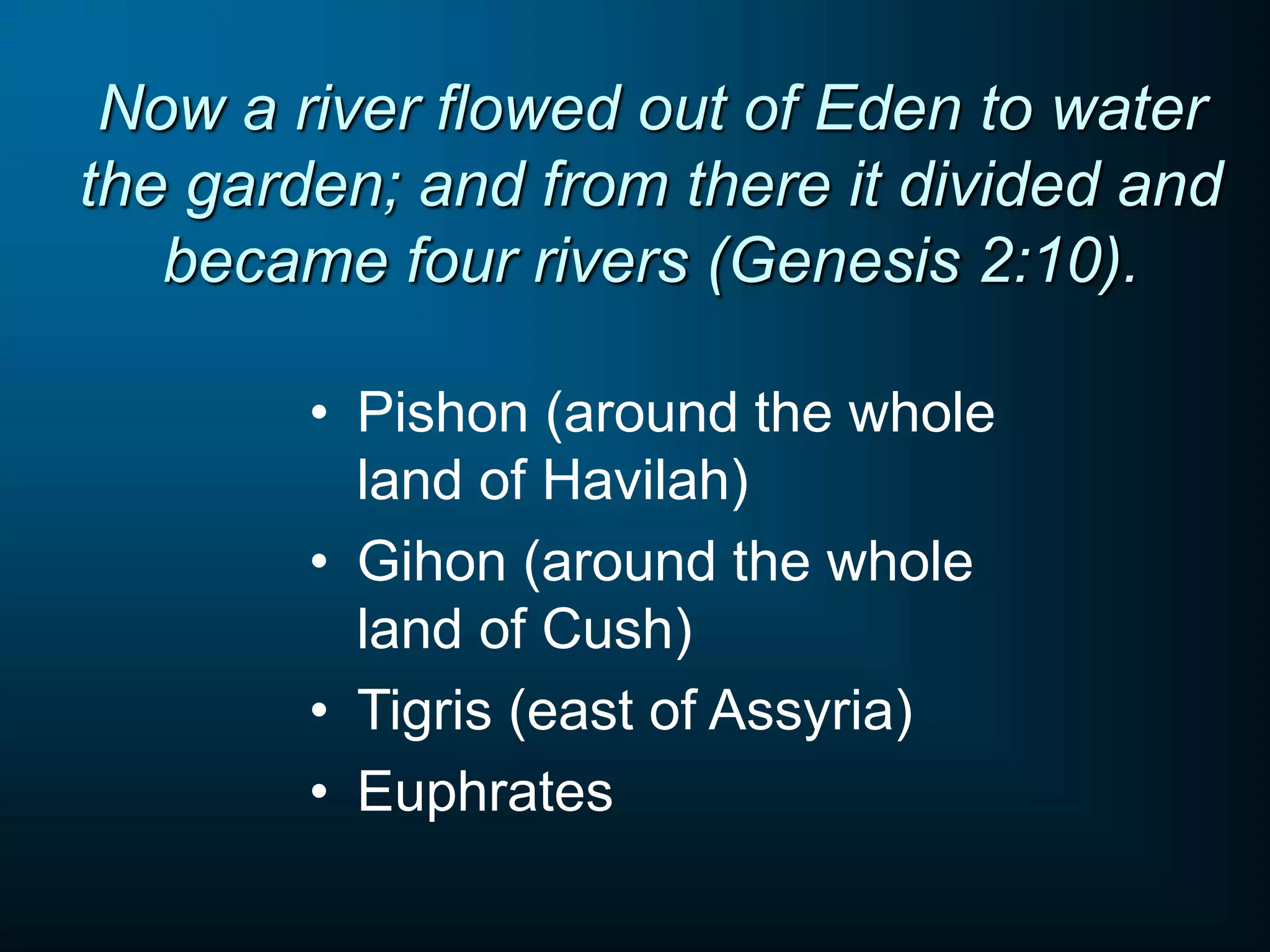Genesis 02 crowning of creation | PPT | Judaism | Religion & Spirituality