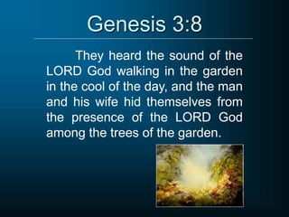 Genesis 03: The Fall | PPT