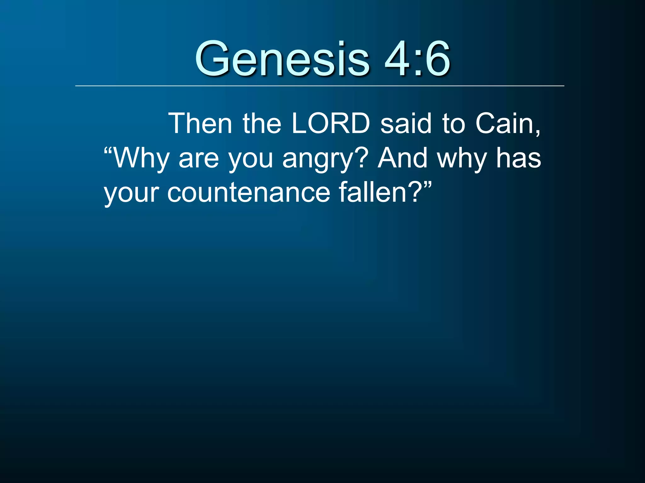 Genesis 04: The way of cain | PPT