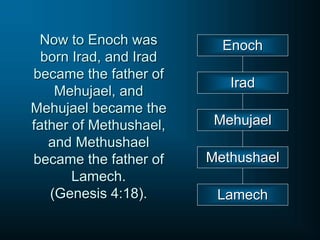 Genesis 04: The way of cain | PPT