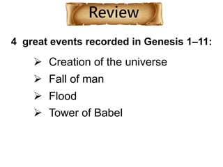 Genesis 11:5-32 Genealogy of Shem | PPTX | Christianity | Religion ...