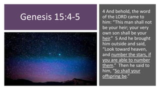 Genesis 12 & 15: Grace to All (Second Baptist South Campus) Spring 2020 ...