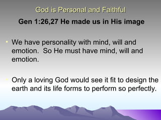 Genesis chapters 1 & 2: origin of life | PPT