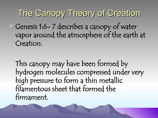 Genesis chapters 1 & 2: origin of life | PPT