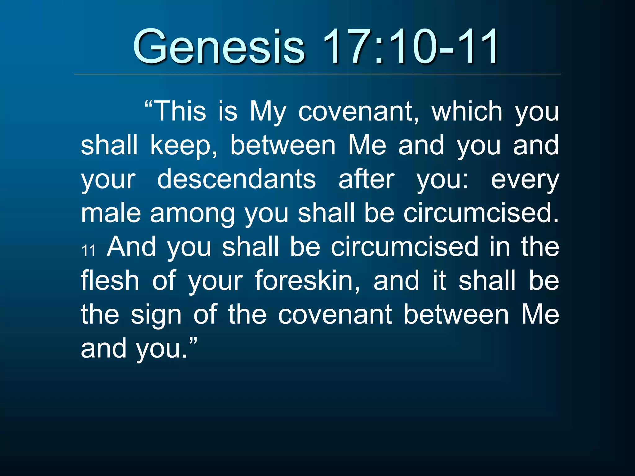 Genesis 15 17: The Abrahamic covenant | PPT | Christianity | Religion ...
