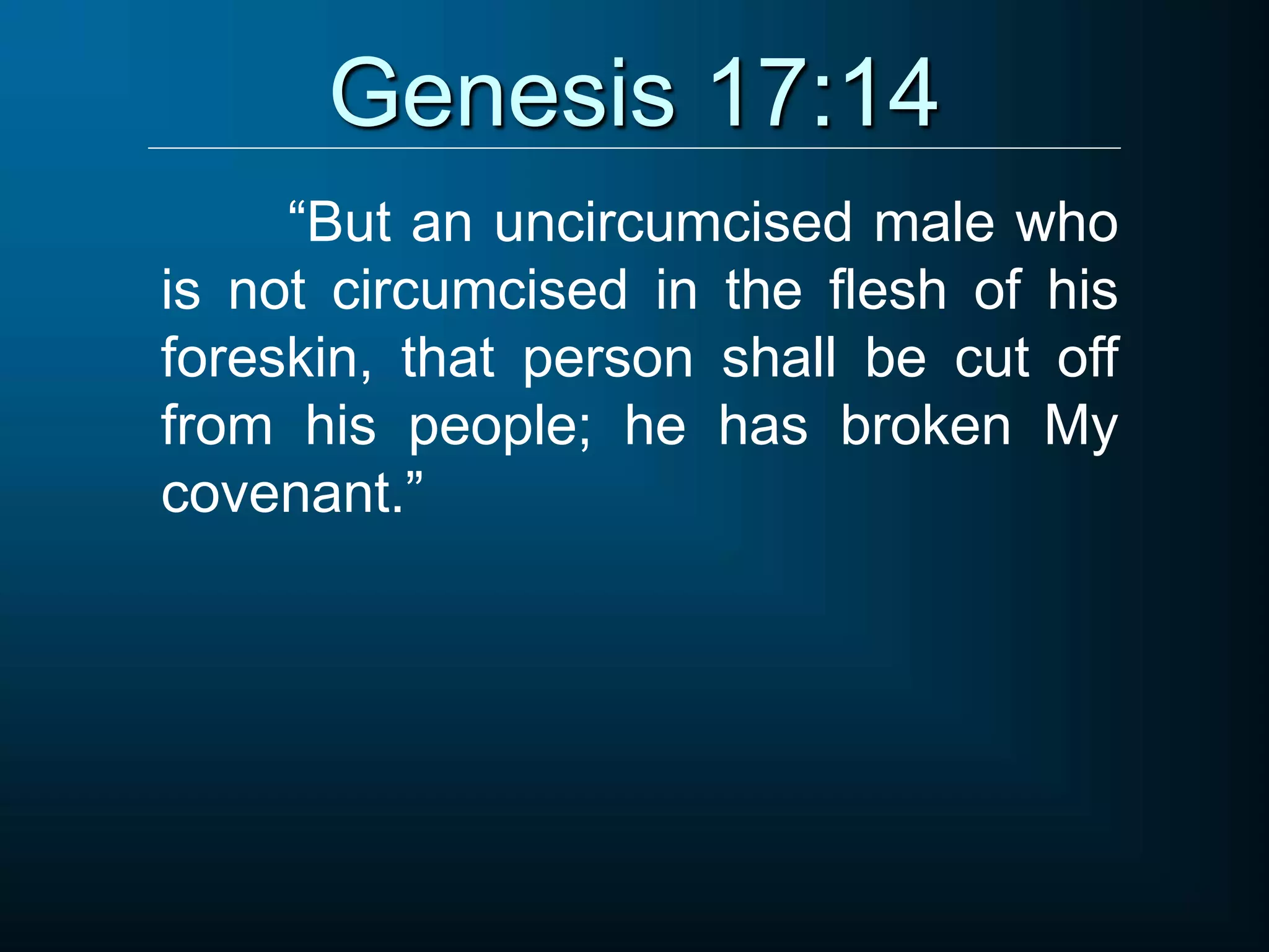 Genesis 15 17: The Abrahamic covenant | PPT