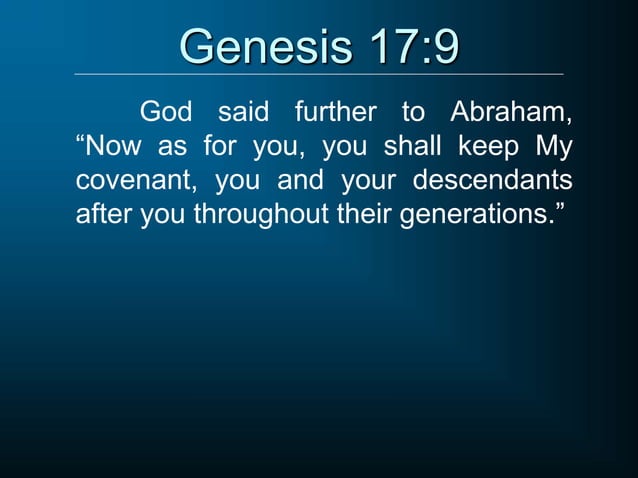 Genesis 15 17: The Abrahamic covenant | PPT | Christianity | Religion ...
