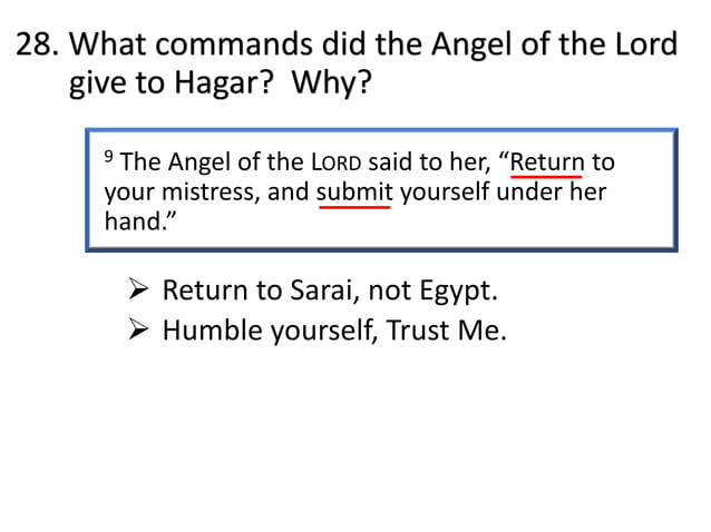 Sarai & Hagar | PDF
