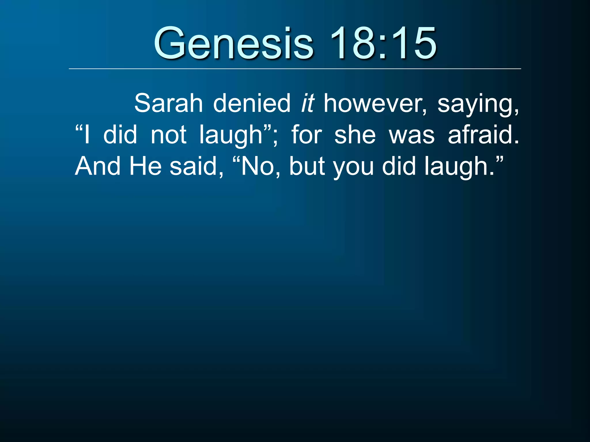 Genesis 18 22: The later years of abraham | PPT
