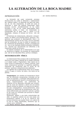 Genesis 2 la alteracion de la roca madre x | DOC
