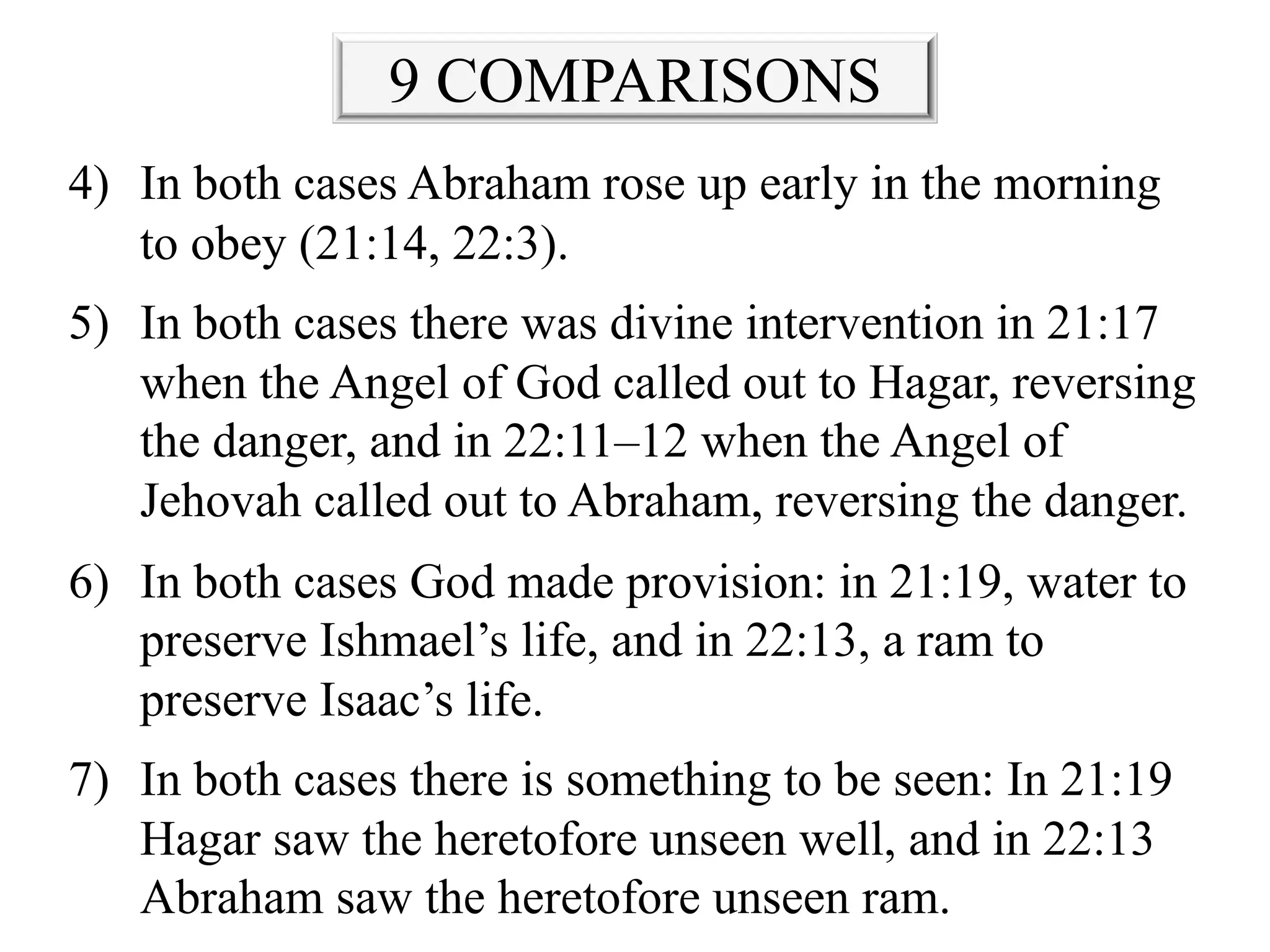 Abraham's Offering of Isaac - Genesis 22 | PDF