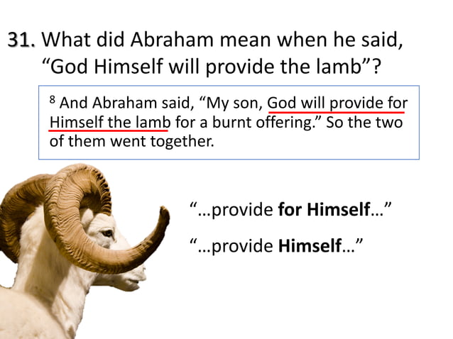 Abraham's Offering of Isaac - Genesis 22 | PDF