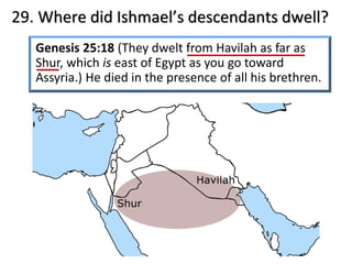 Generations of Ishmael & Isaac - Genesis 25:1 34 | PDF