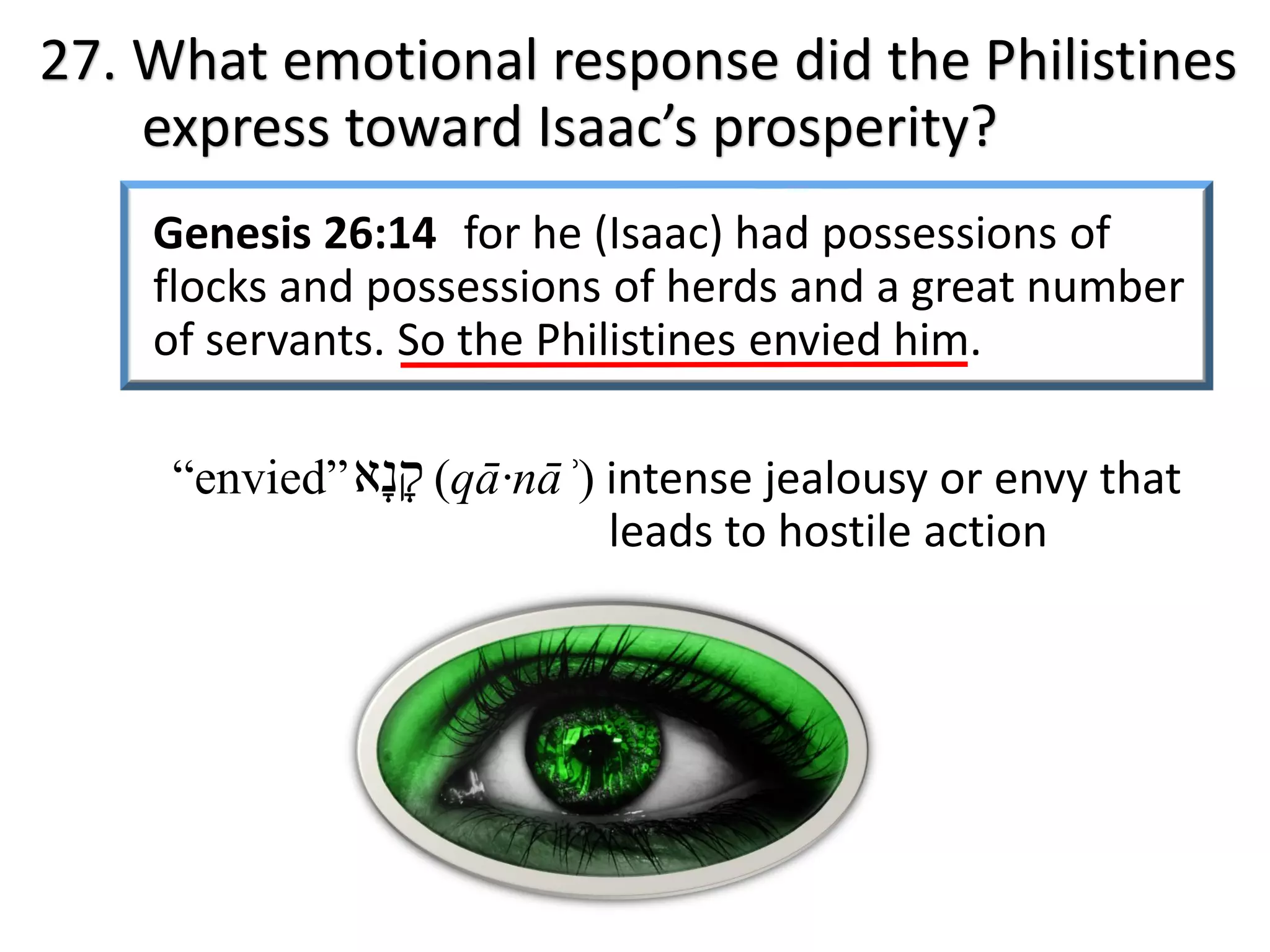 Isaac & Abimelek - Genesis 26:1-35 | PDF | Christianity | Religion ...