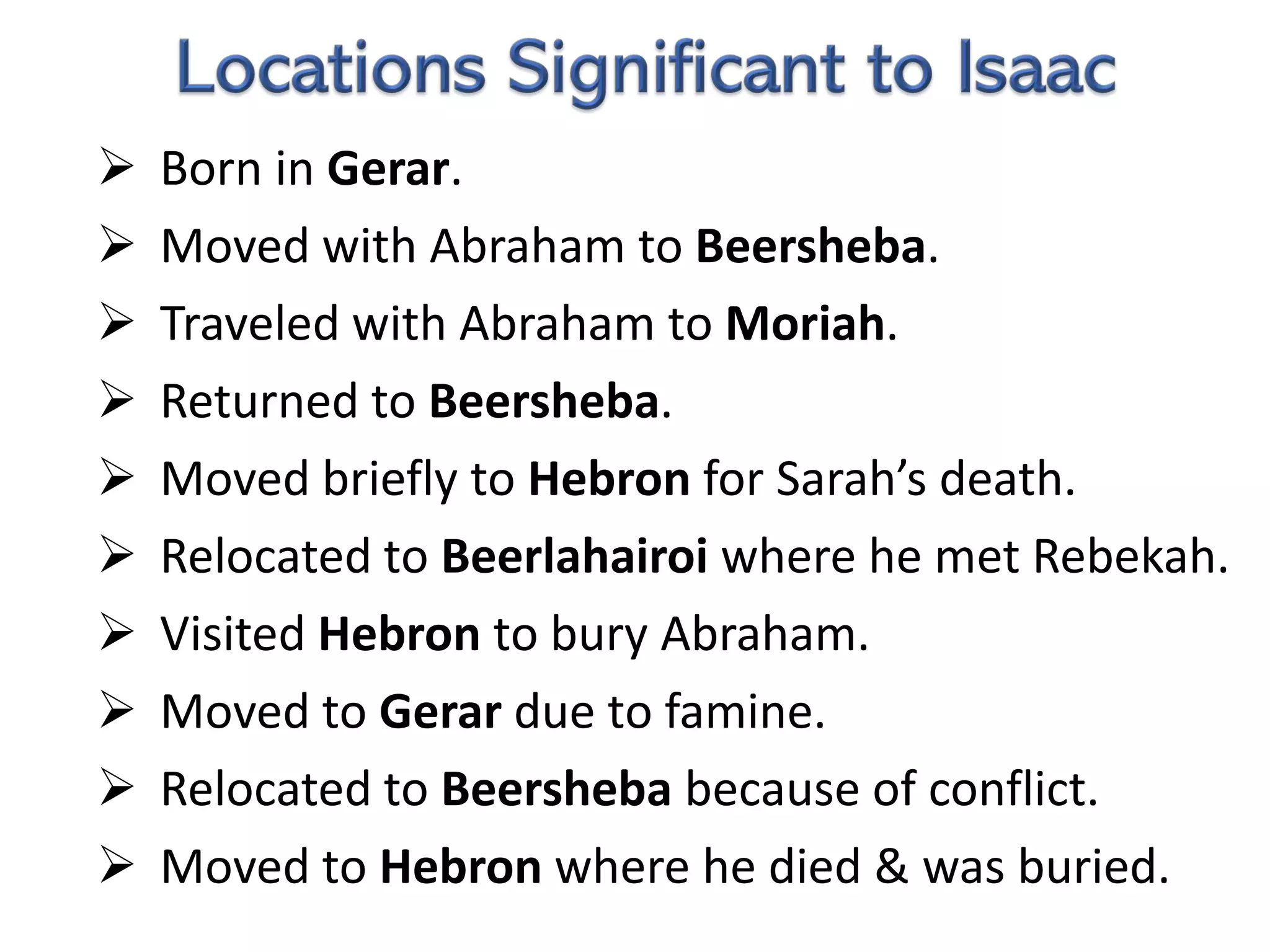 Isaac & Abimelek - Genesis 26:1-35 | PDF | Christianity | Religion ...