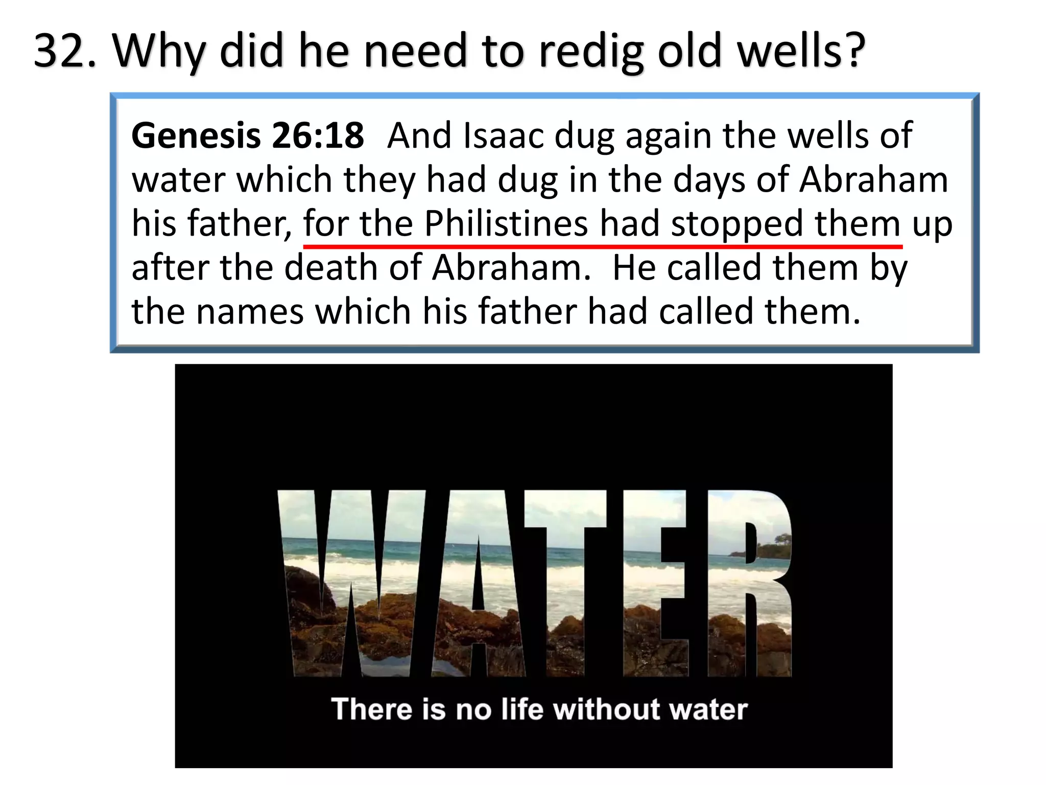 Isaac & Abimelek - Genesis 26:1-35 | PDF | Christianity | Religion ...