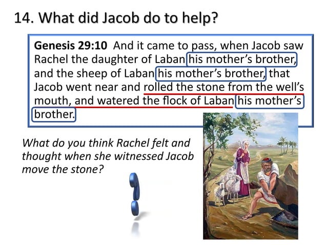 Jacob Marries Twice - Genesis 29 | PDF