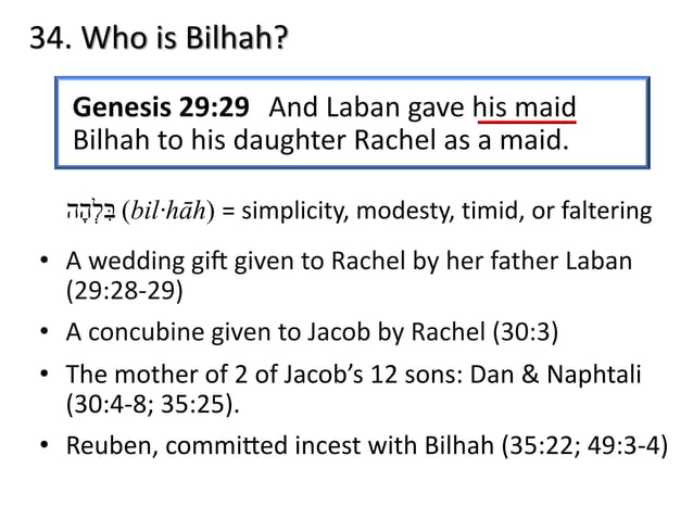 Jacob Marries Twice - Genesis 29 | PDF