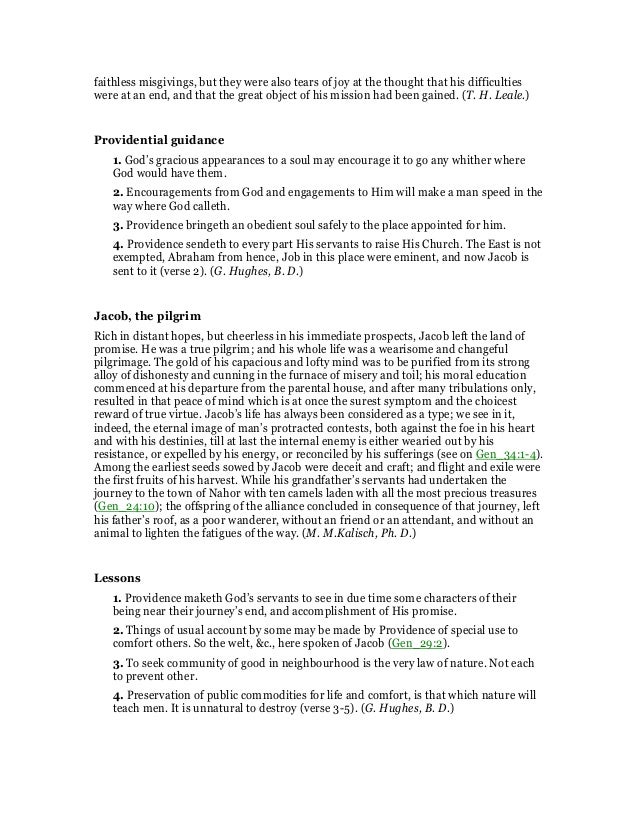 Genesis 29 Commentary genesis-29-commentary