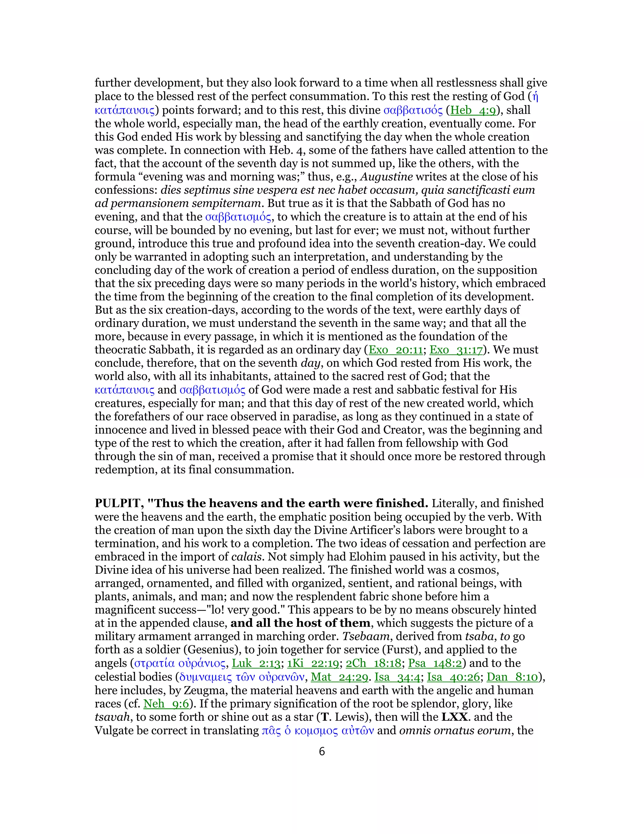 Genesis 2 commentary | PDF