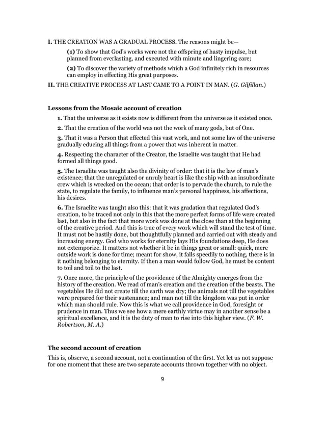 Genesis 2 commentary | PDF