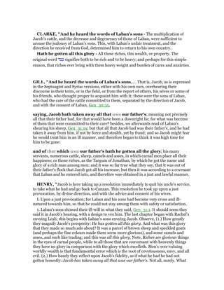 Genesis 31 commentary | PDF