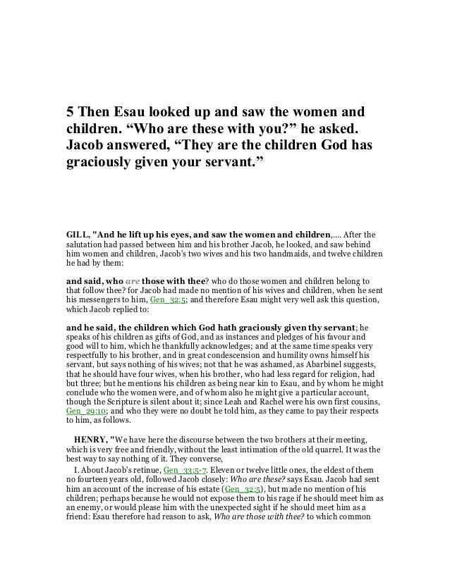 Genesis 33 Commentary genesis-33-commentary