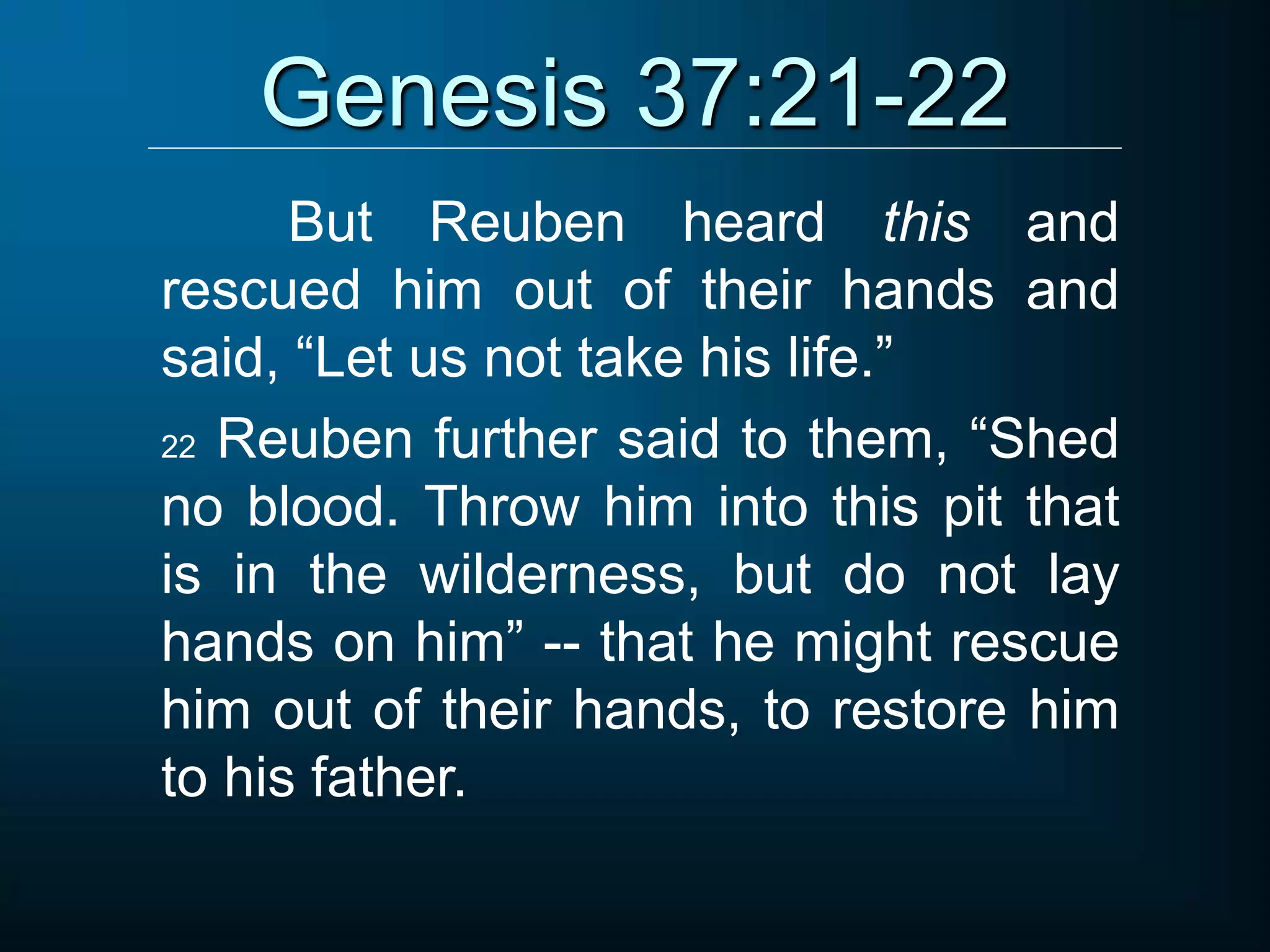 Genesis 37 50: The joseph narrative | PPT