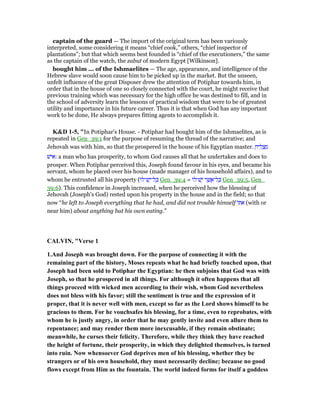 Genesis 39 commentary | PDF