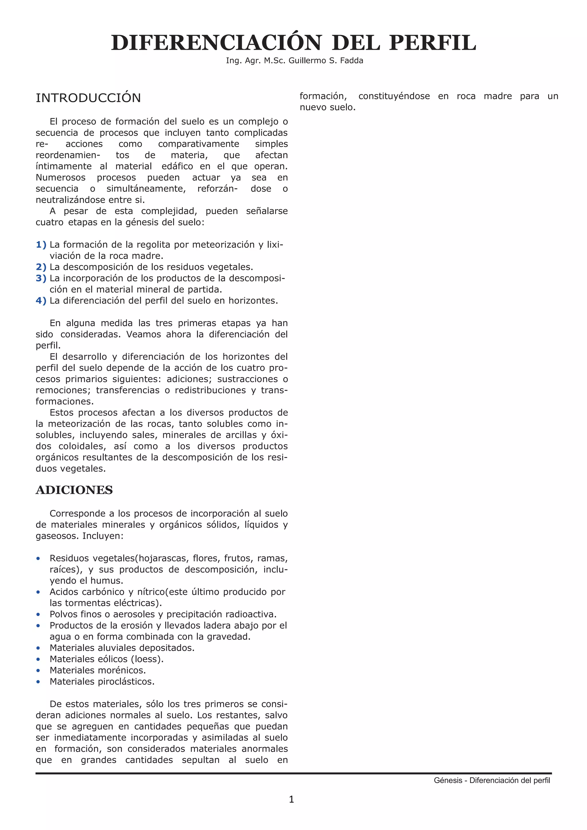 Genesis 4 diferenciacion del perfil | DOC