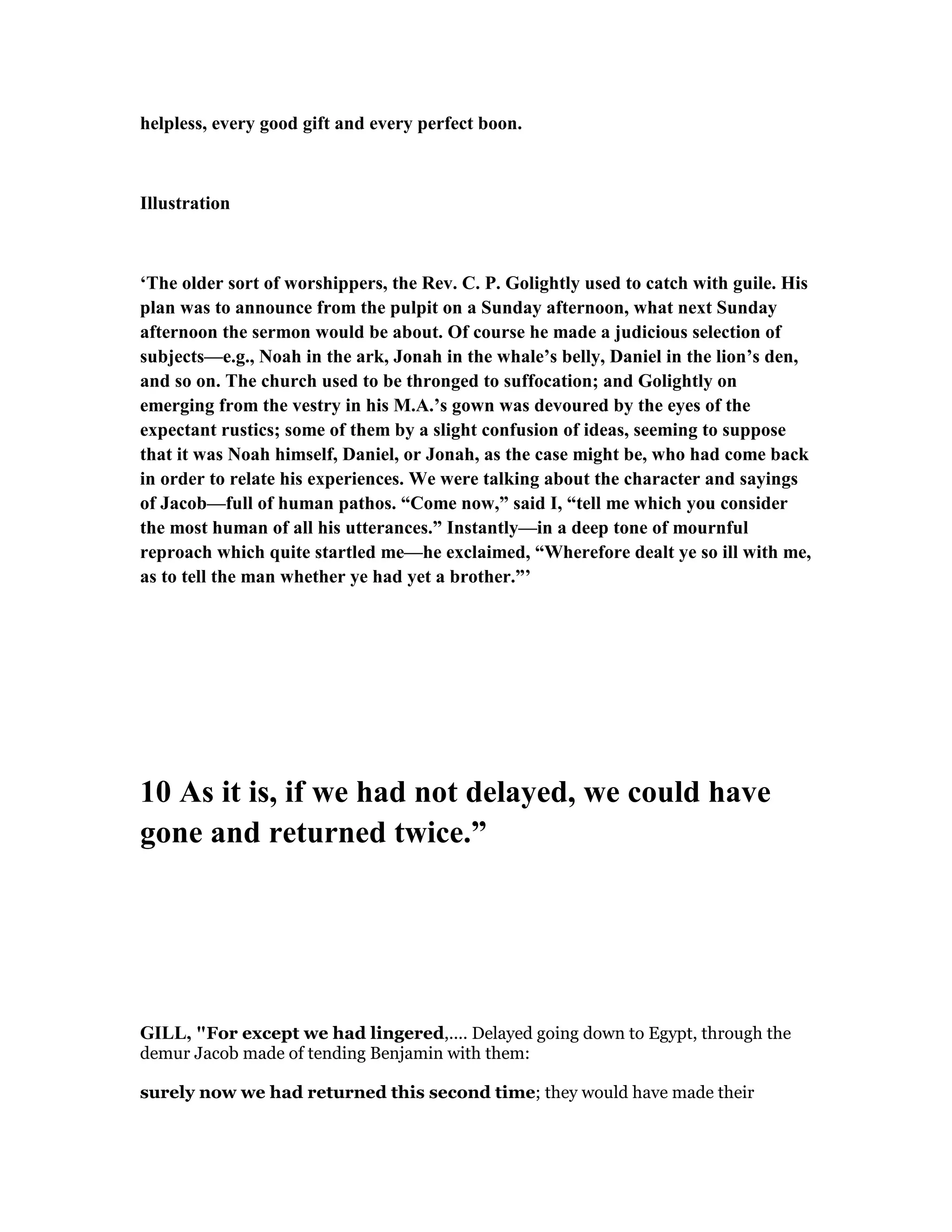 Genesis 43 commentary | PDF