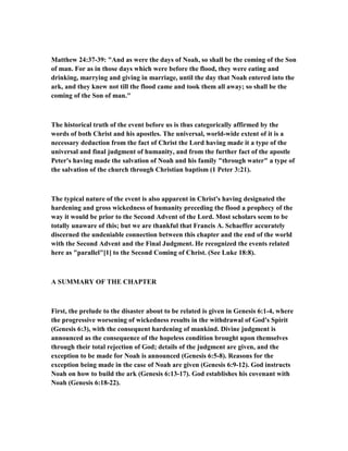 Genesis 6 commentary | PDF