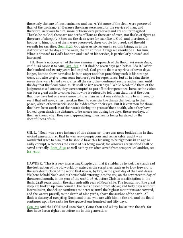 Genesis 7 Commentary genesis-7-commentary