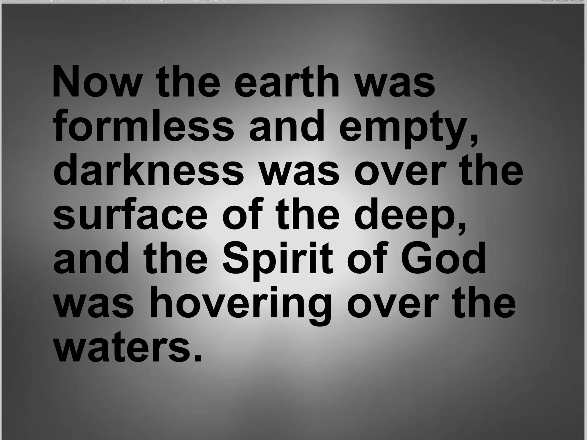 Genesis account of_creation_power_point | PPT