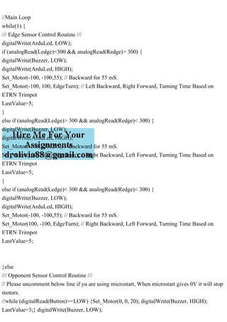GENESIS BOARD MINI SUMO ROBOT PROGRAMFOR 3 OPPONENT SENSOR, .pdf