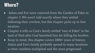 Isaiah Scudder Genesis Chapter 4 Part 5.pptx