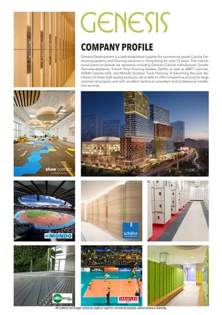 Genesis Company profile | PDF