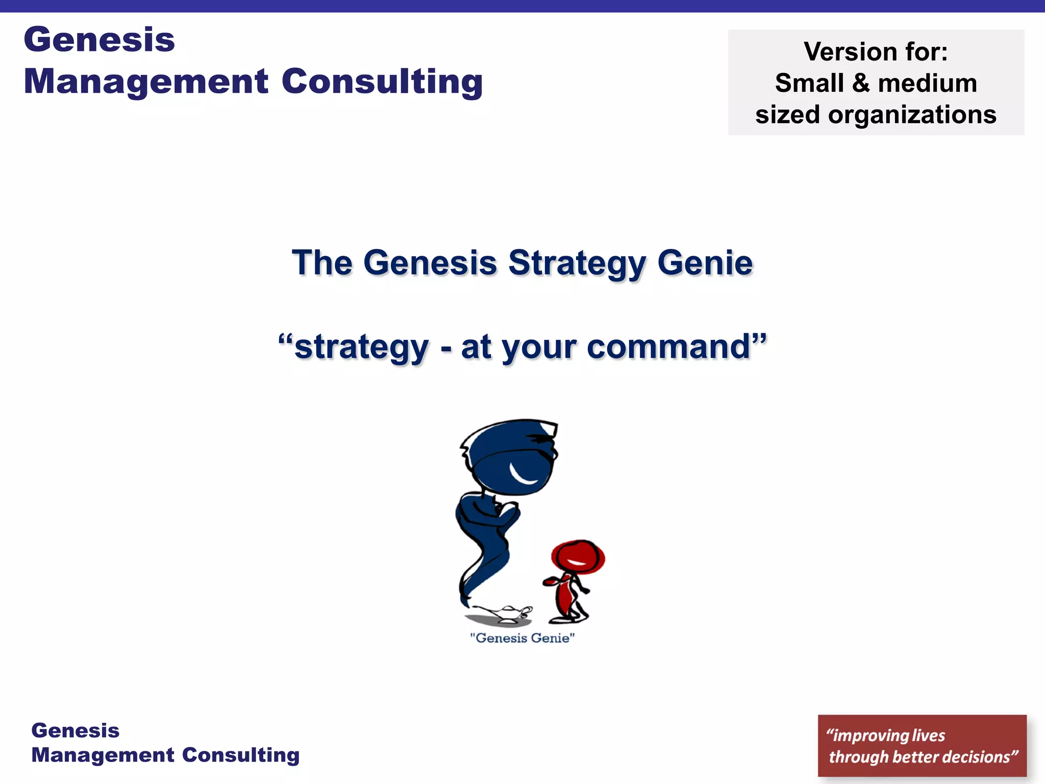 Genesis Genie presentation | PPT