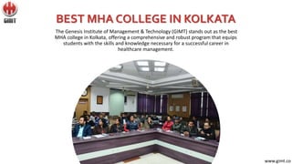 Genesis Institute of Management & Technology Best MHA College in ...