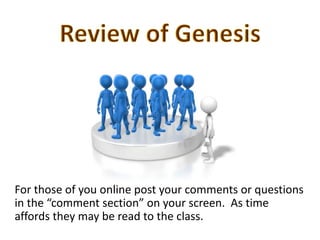 Introduction to Genesis | PDF
