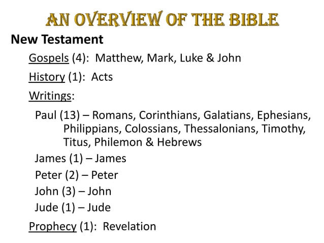 Introduction to Genesis | PPT