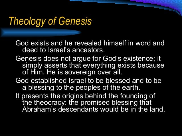 Genesis introduction and overview