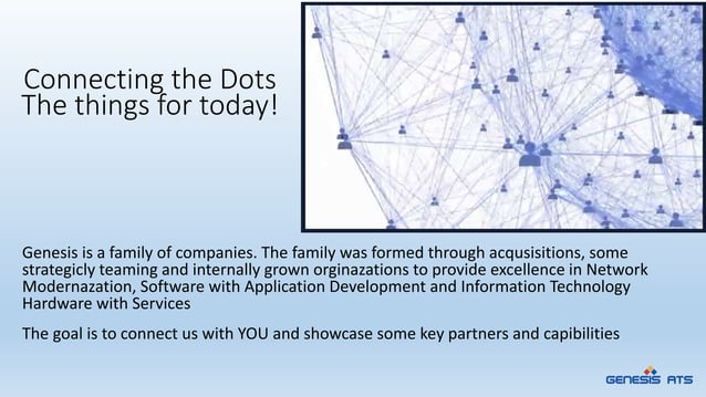 Genesis Overview, Capabilities, and Accomplishments | PPT